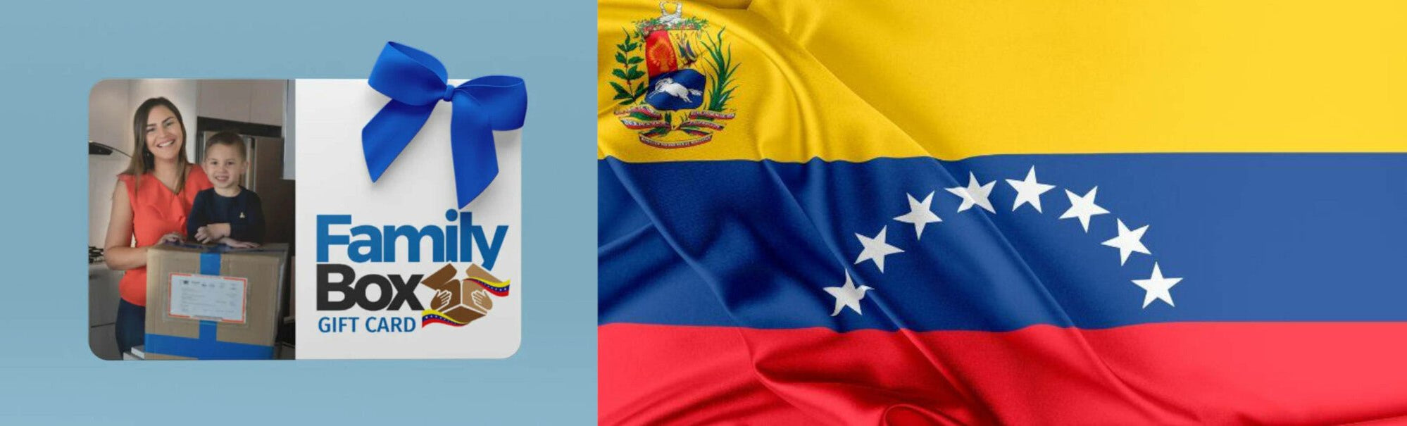 Venezuela Gift Card: Tarjetas de regalo para Venezuela — FamilyBox.Store