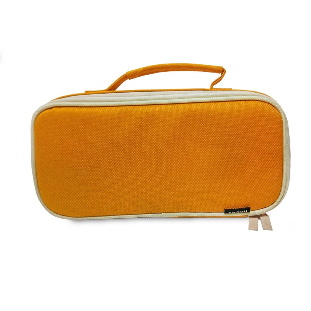 Cartuchera Amarilla con compartimientos - Angoo - — FamilyBox.Store