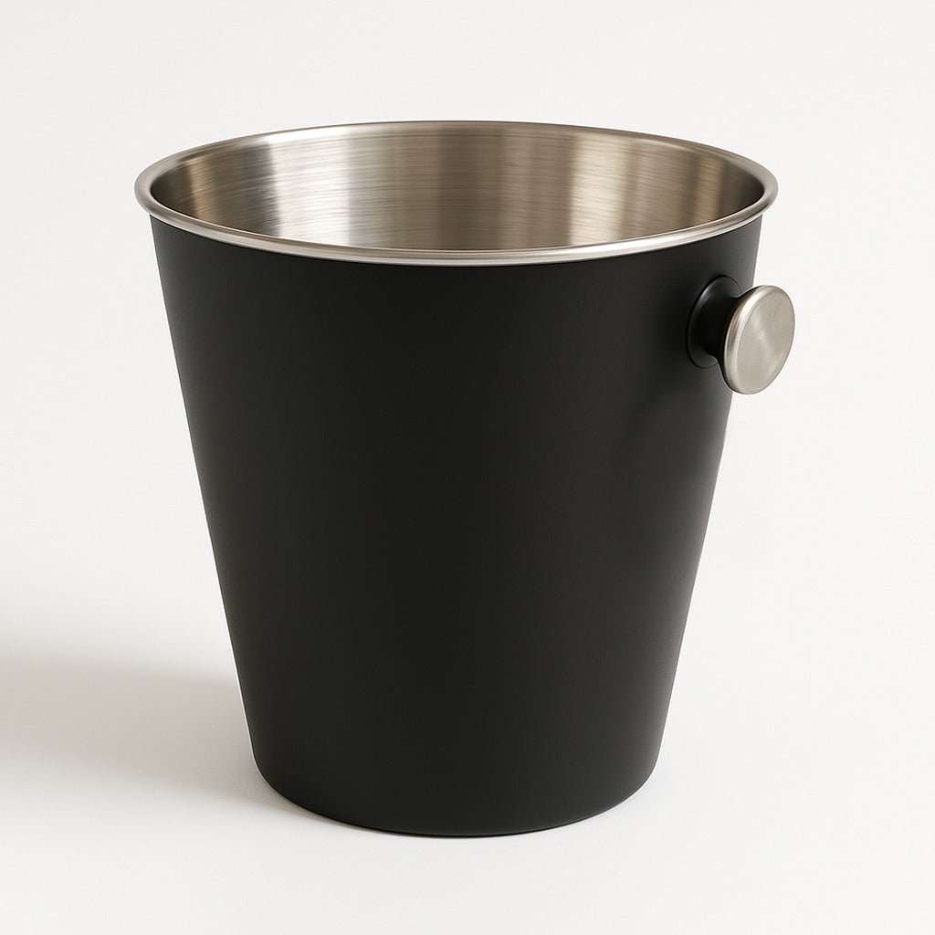 MINI HIELERA DE METAL NEGRA — FamilyBox.Store