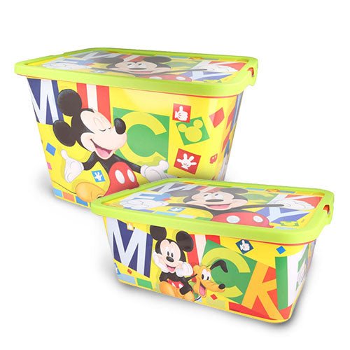 SET DE CAJAS ORGANIZADORAS - MICKEY MOUSE - 2 PIEZAS — FamilyBox.Store